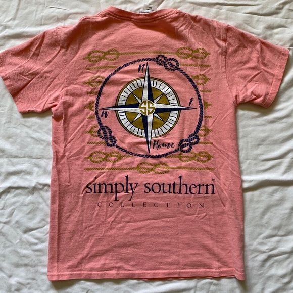 Simply Southern | Tops | Simply Southern Compass Tshirt | Poshmark